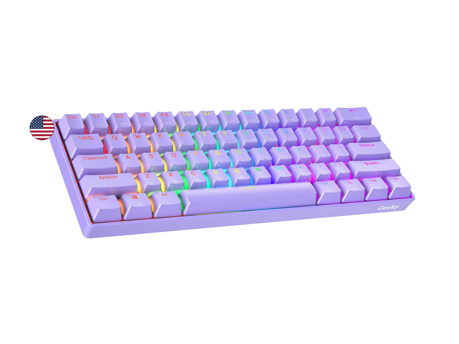 GK61 Gaming Keyboard - US Layout – Geeky