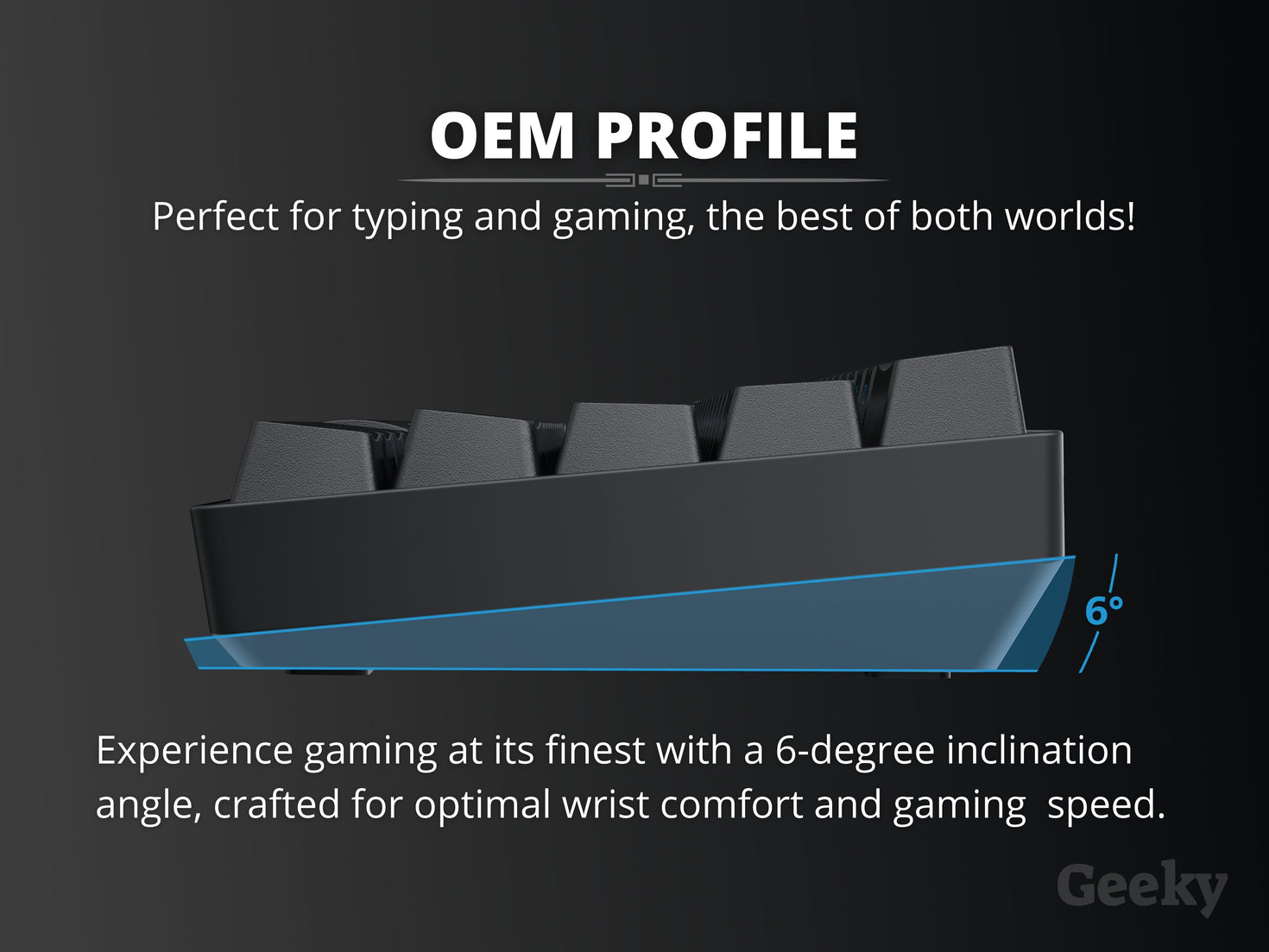 GK65 Gaming Keyboard - US Layout – Geeky