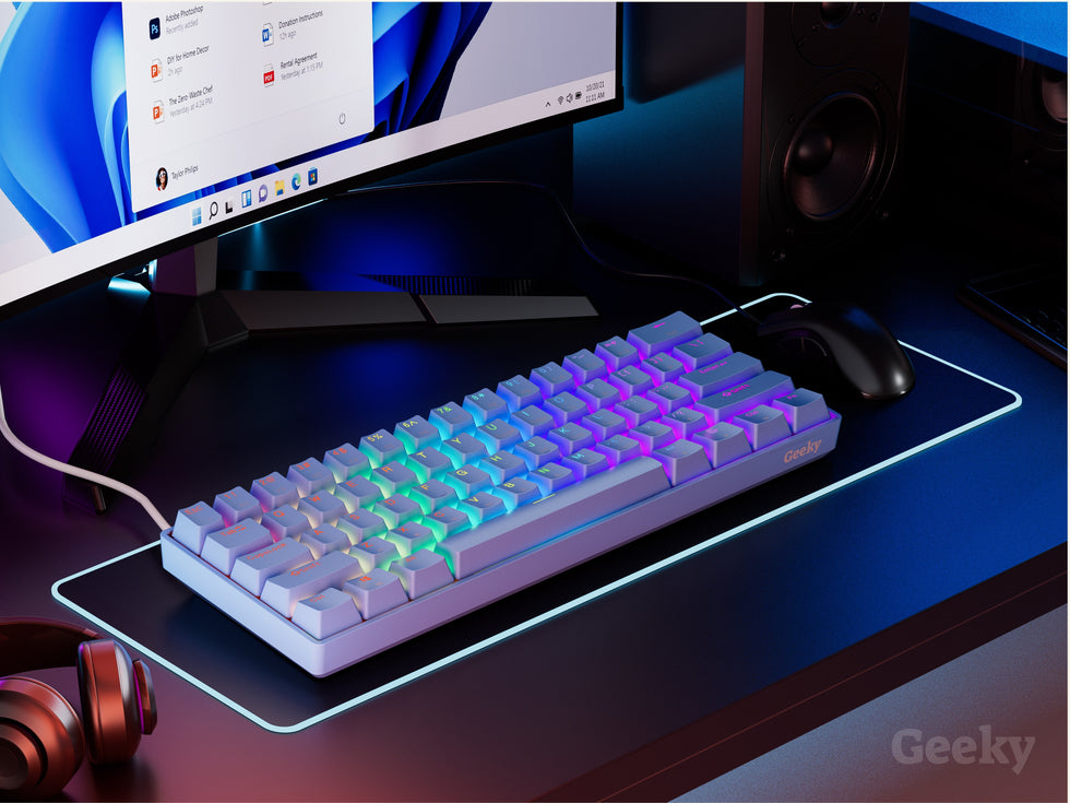 GK61 Gaming Keyboard - US Layout – Geeky