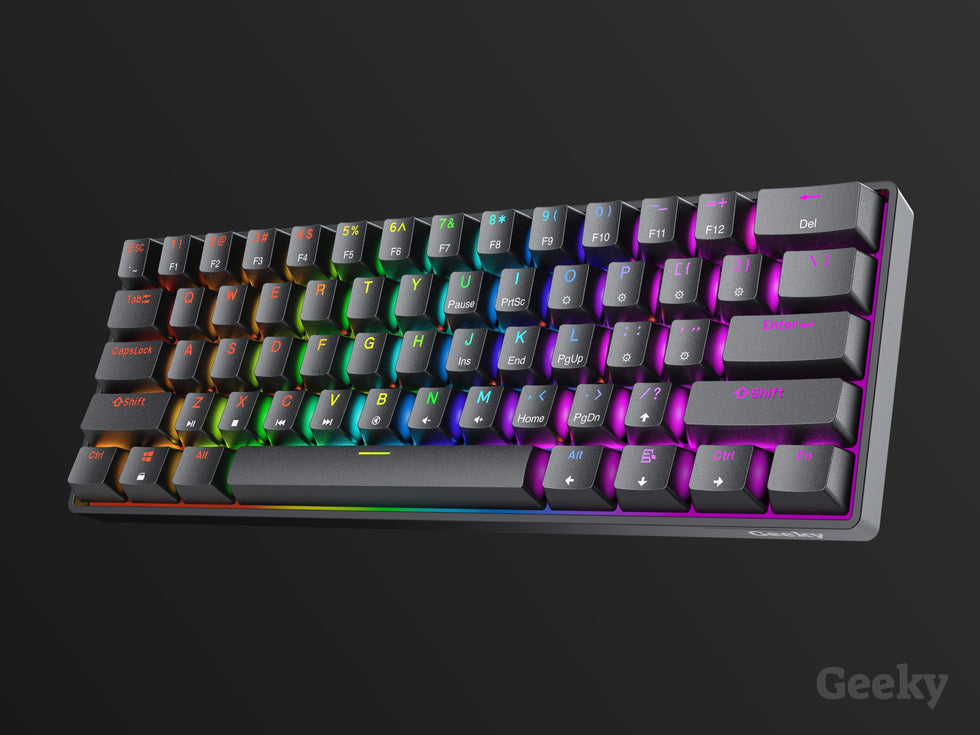 GK61 Gaming Keyboard - US Layout – Geeky